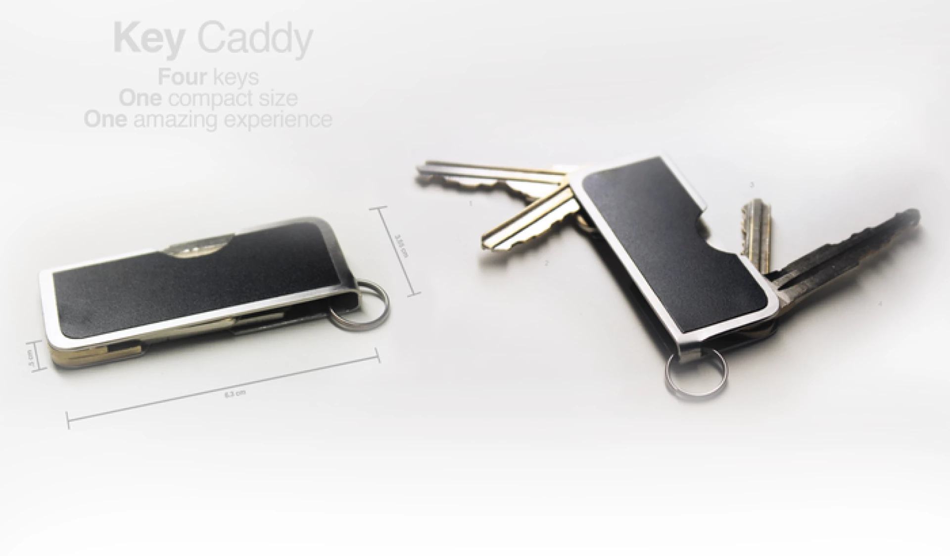 The Keylet combines the two most important things we carry – keys and money