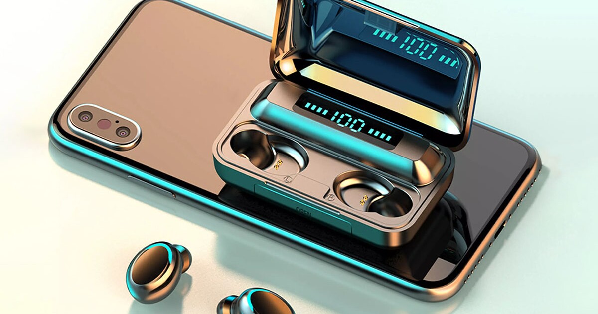 Save 75% on these Flux 7 earbuds with a self-charging case