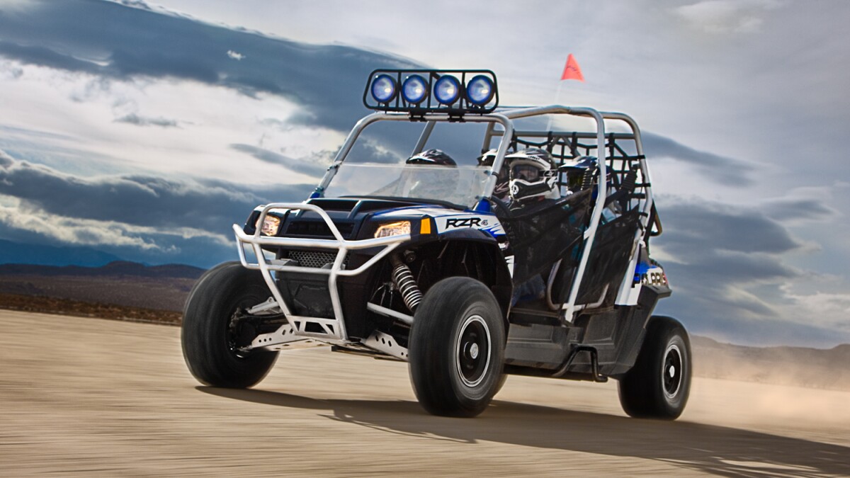 Polaris announces first 4-seat side-by-side