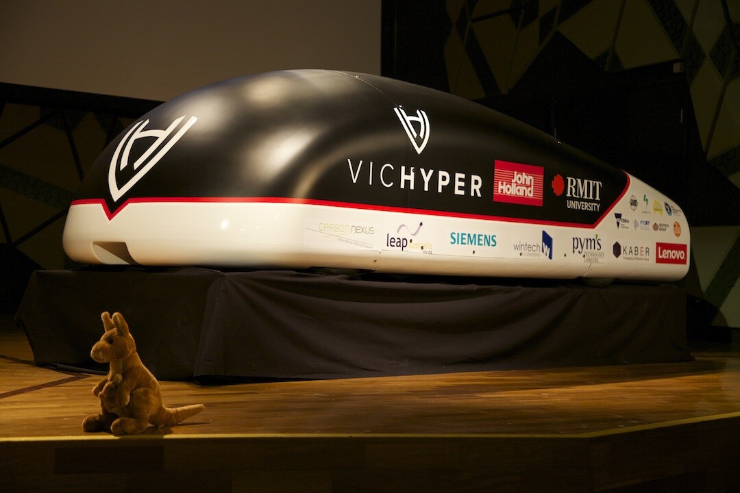 Aussie engineers unveil their entry in the SpaceX Hyperloop Pod Competition