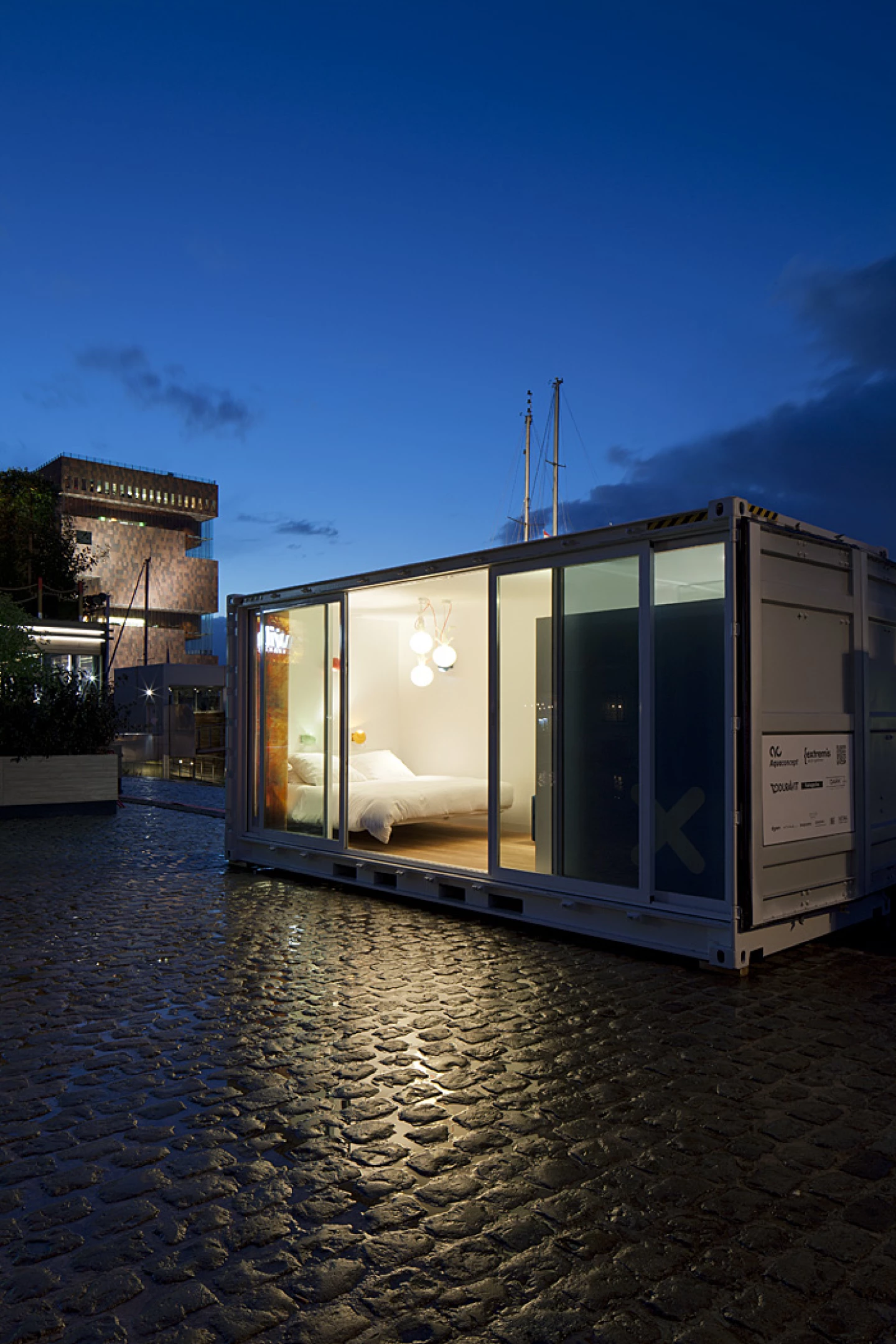 Sleeping Around: Shipping containers revamped as relocatable B&B