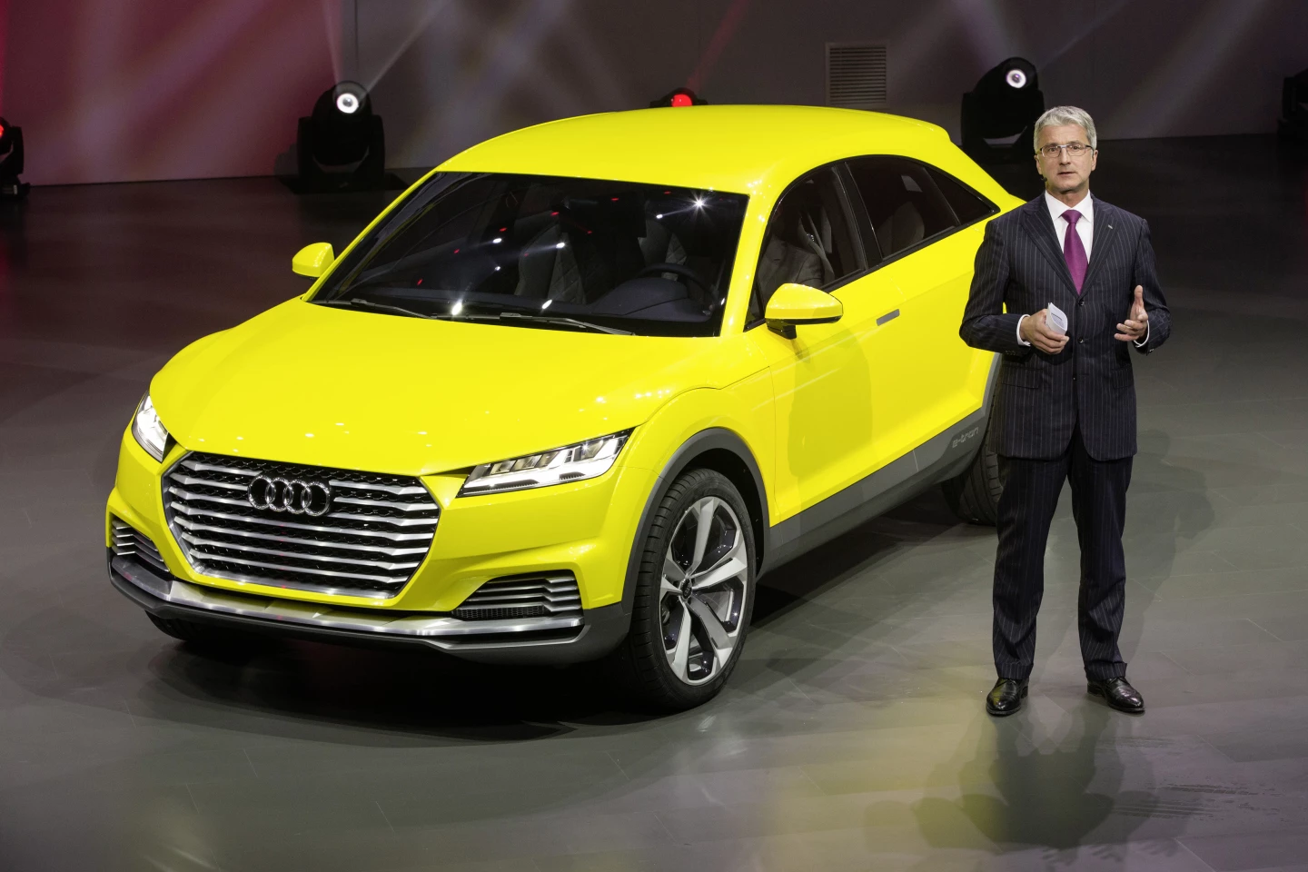 Audi transforms the TT coupe into a 123-mpg plug-in off-roader