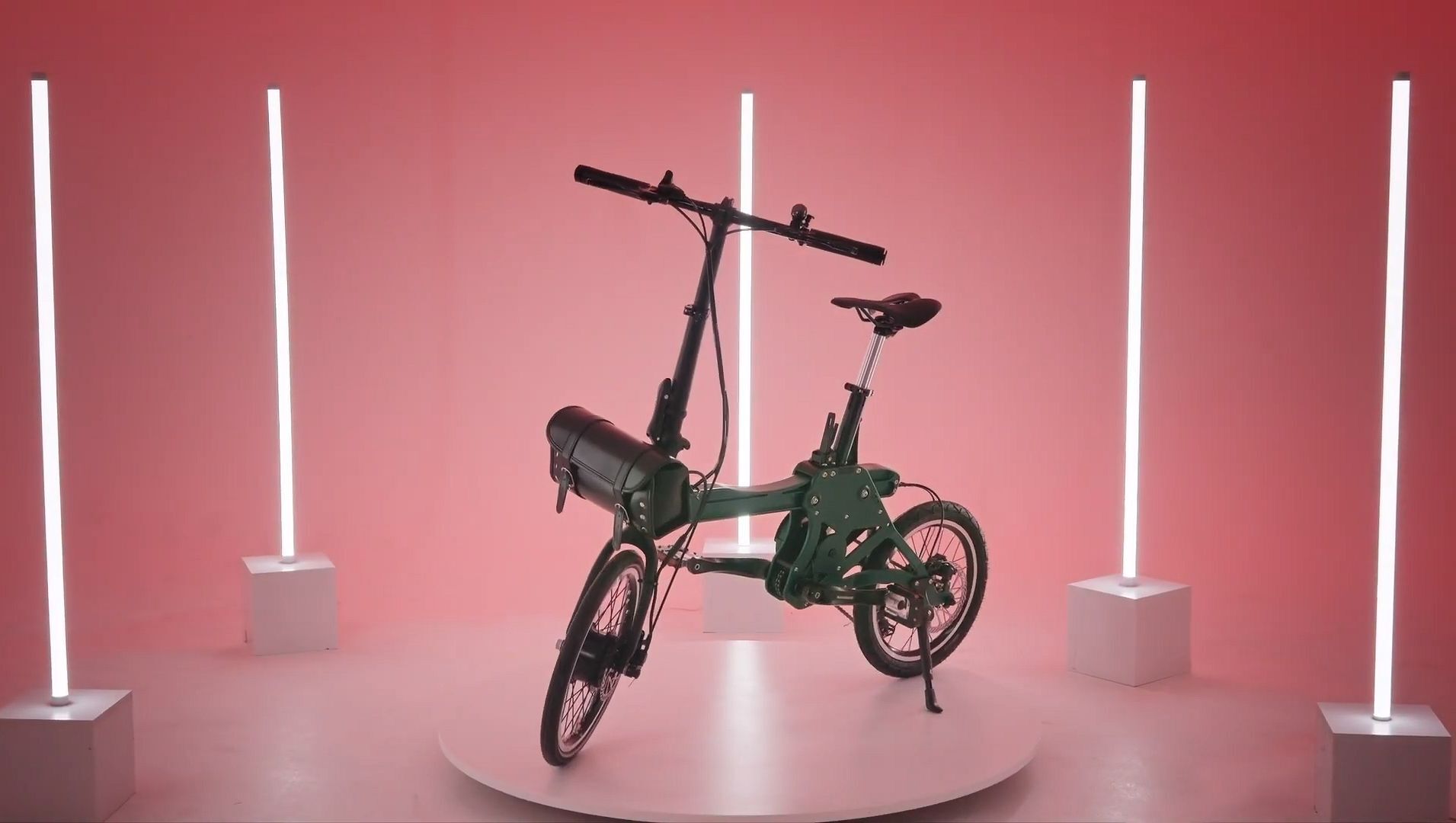 Sliding Pop-Cycle commuter gets electric twin