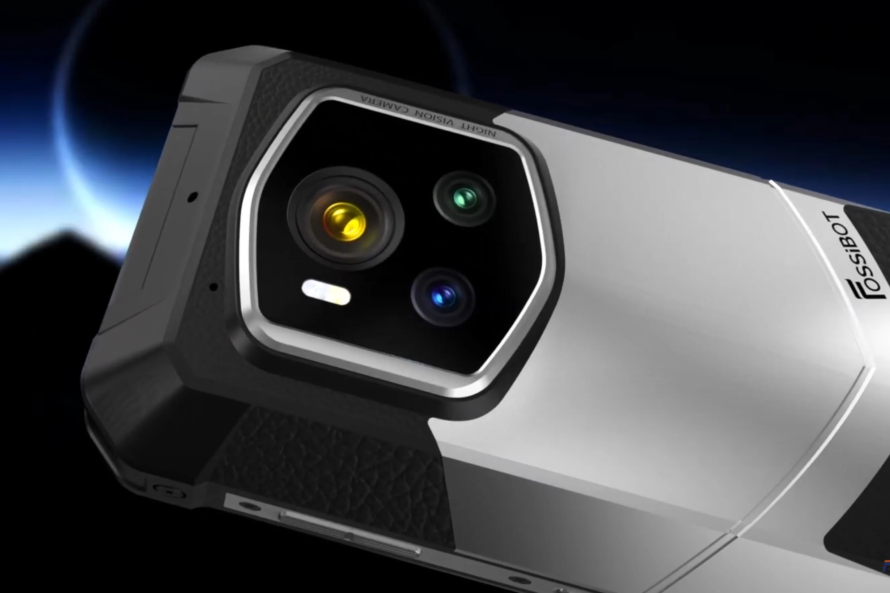 Rugged phone with night vision and huge battery debuts on Kickstarter