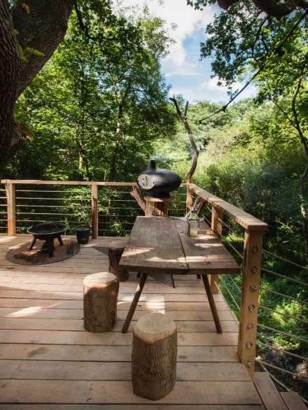 Luxury treehouse built for fun in the forest