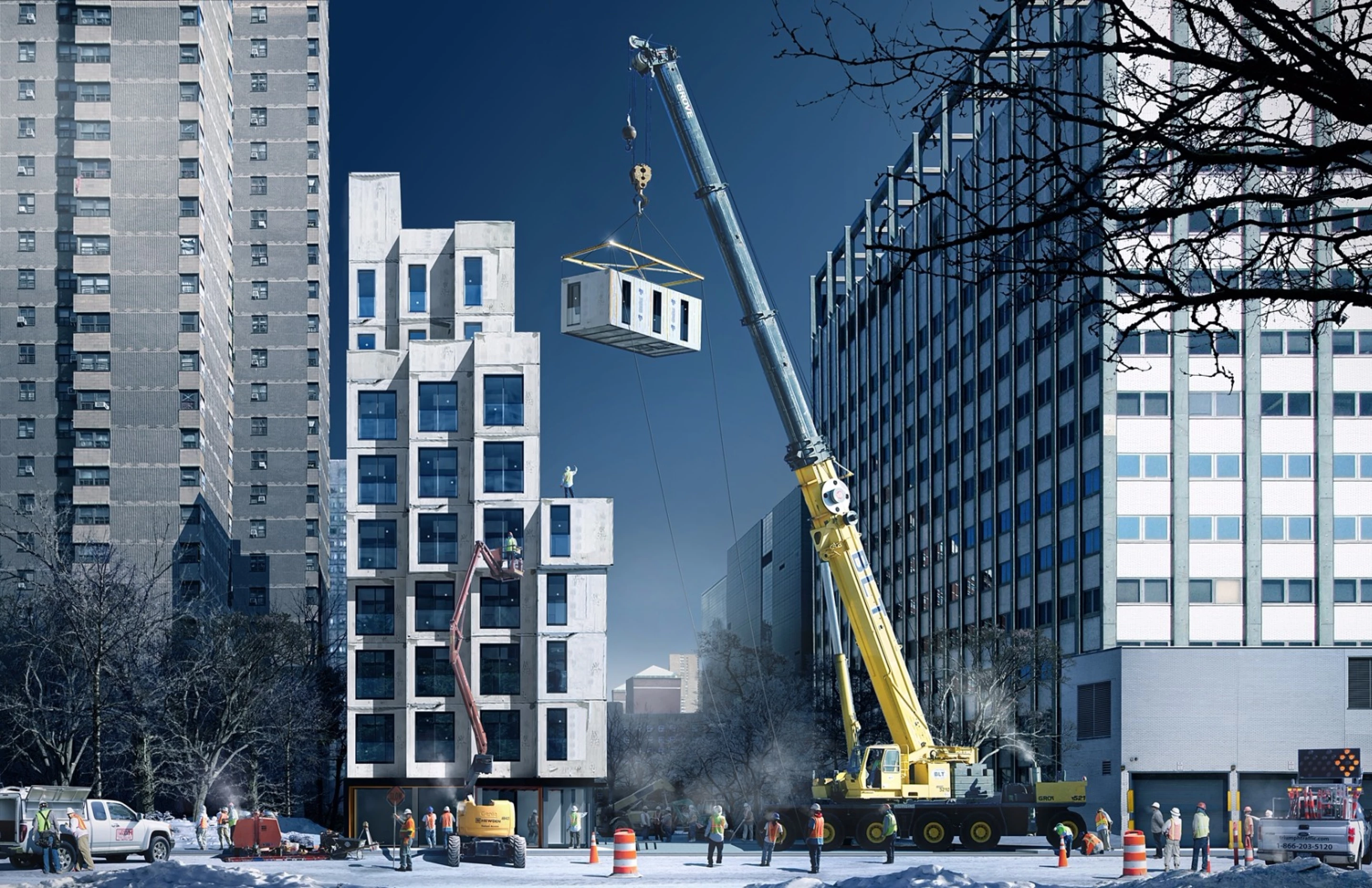 My Micro New York will be the city's tallest modular building
