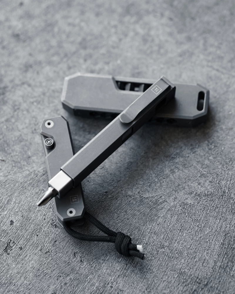 Pen-size titanium multitool takes care of EDC screwdriver needs