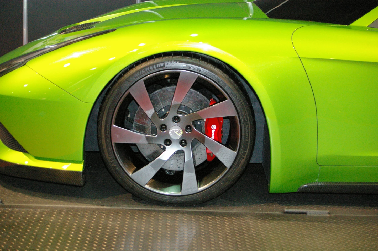 Revenge Verde supercar - not just green in color