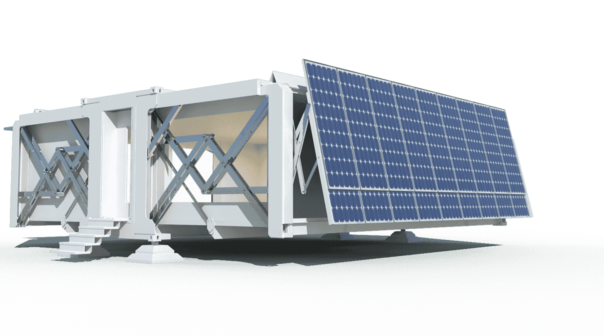 Kitted out modular house can unfold in eight minutes