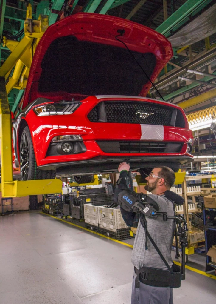 Ford makes EksoVest exoskeletons available to employees worldwide after ...