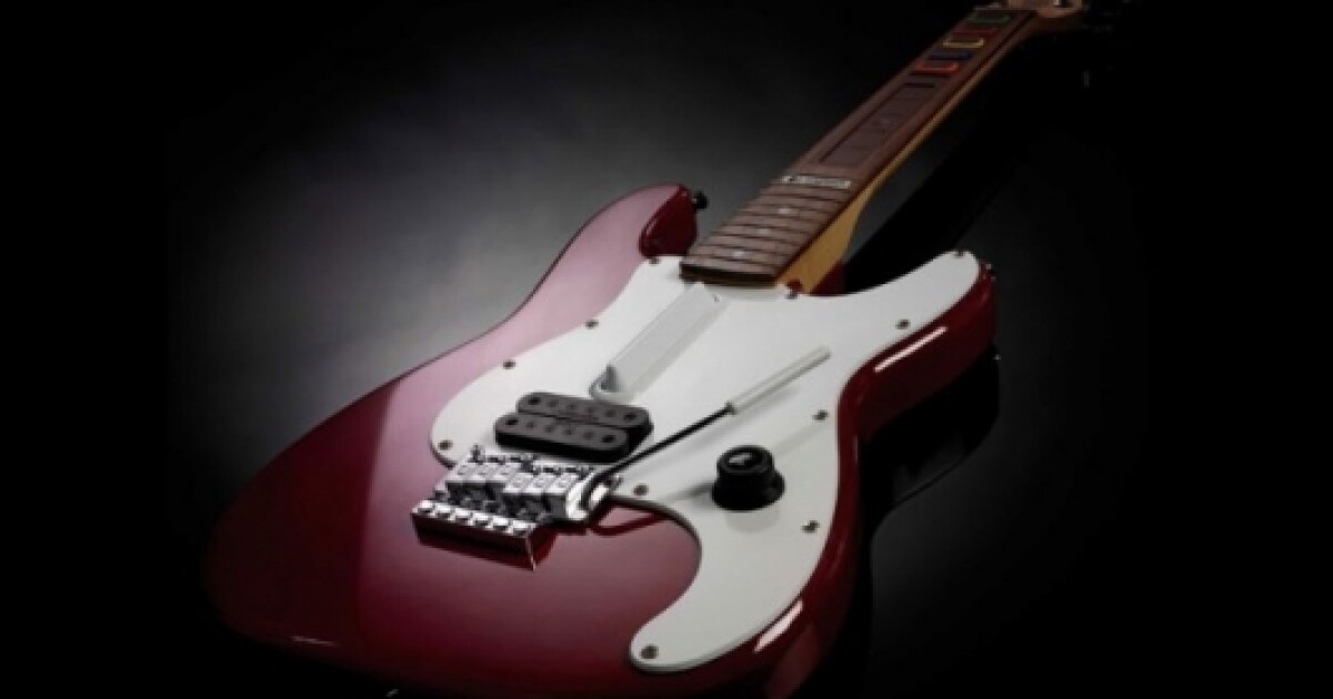 Logitech's premium Guitar Hero controller