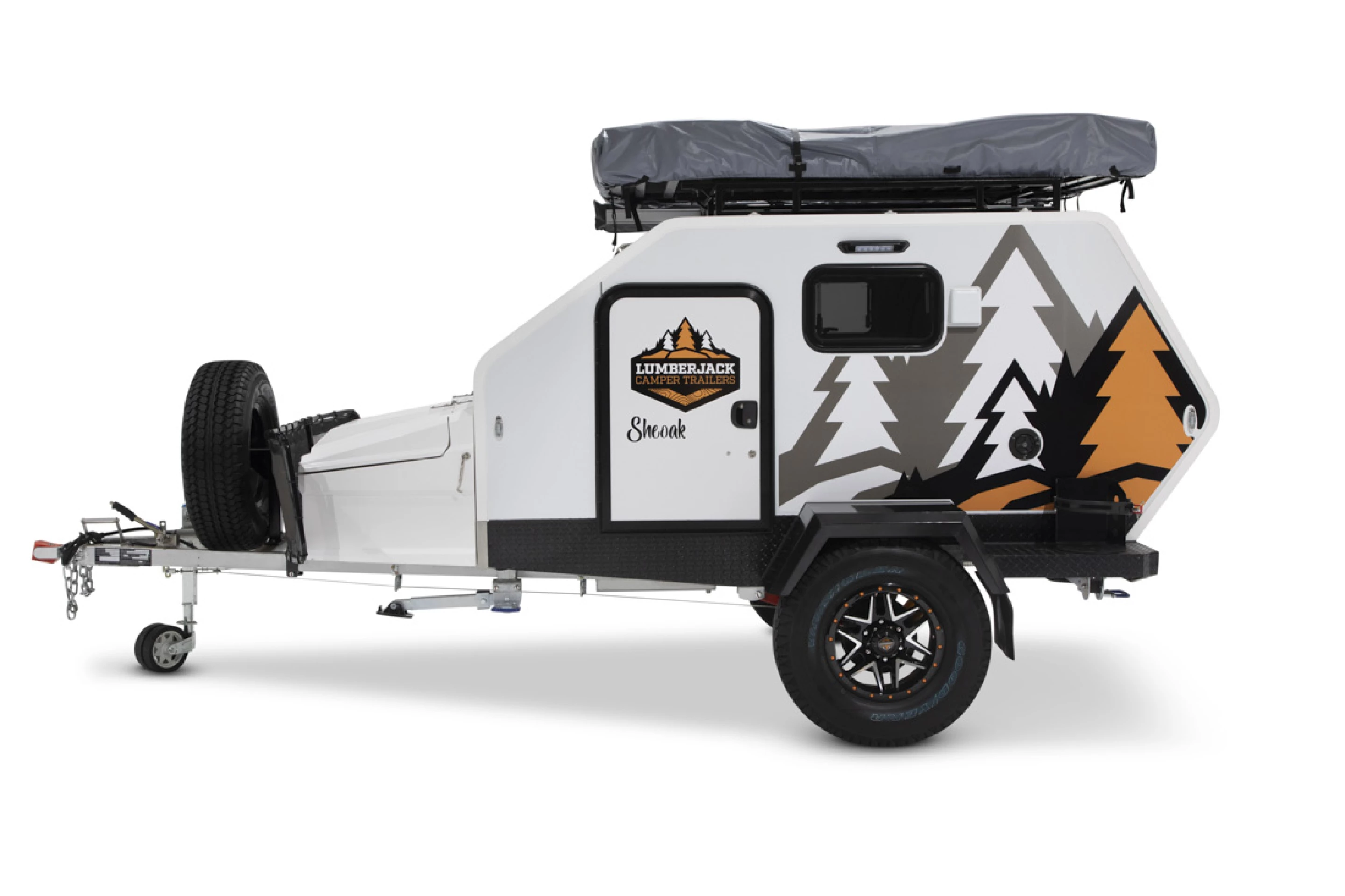 Lumberjack's hard-edged, Outback-grade camper pod