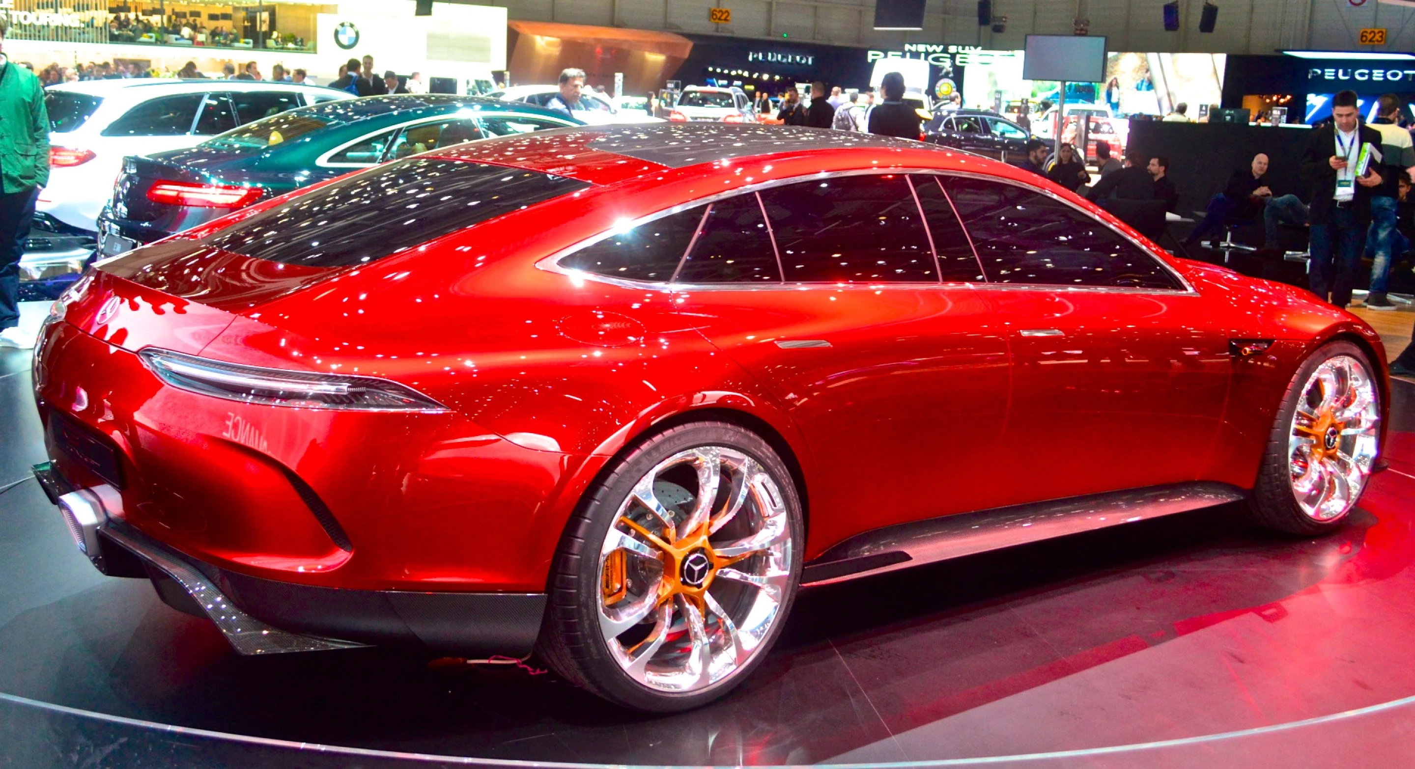 Mercedes-AMG stretches out with the hybrid GT Concept
