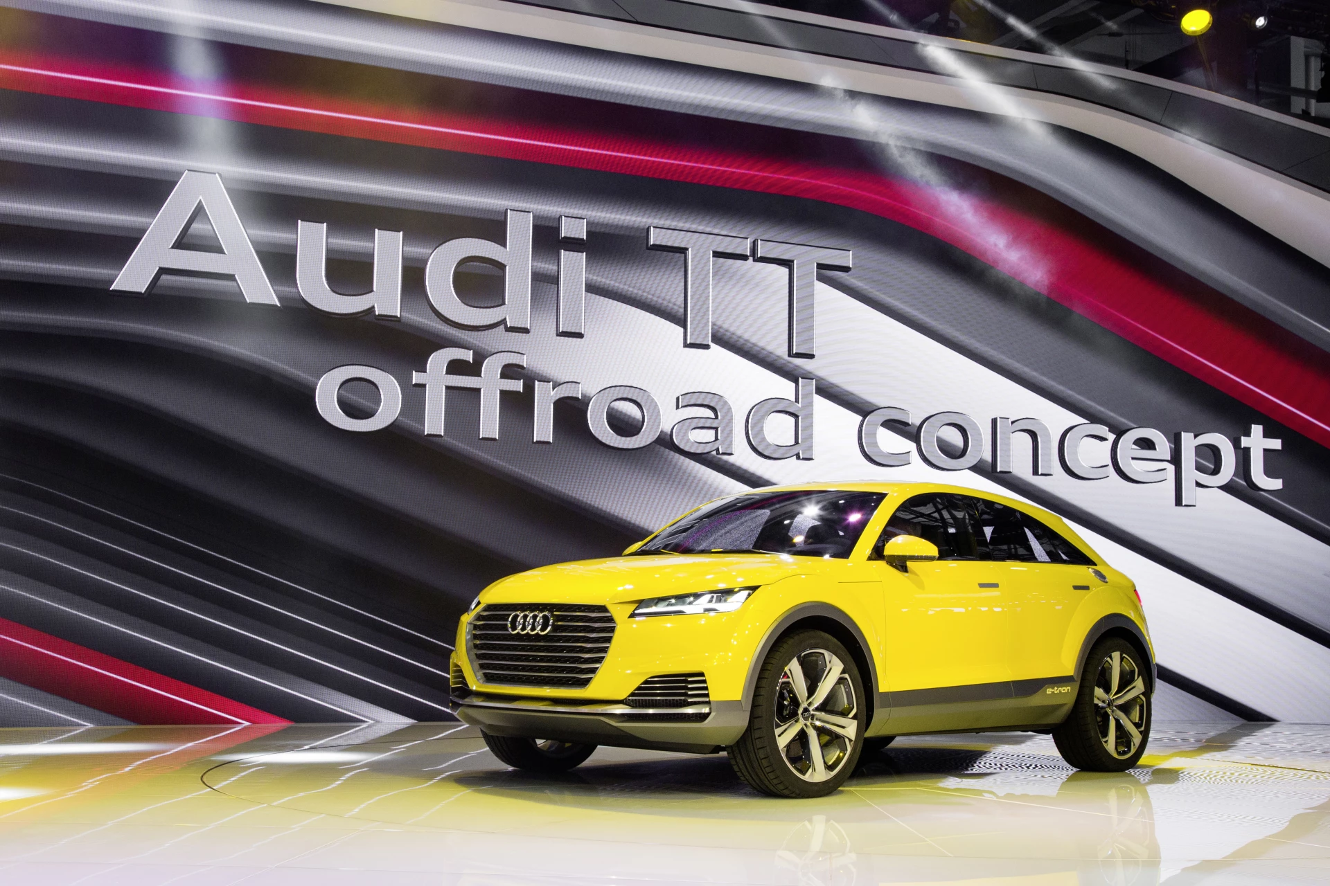 Audi transforms the TT coupe into a 123-mpg plug-in off-roader