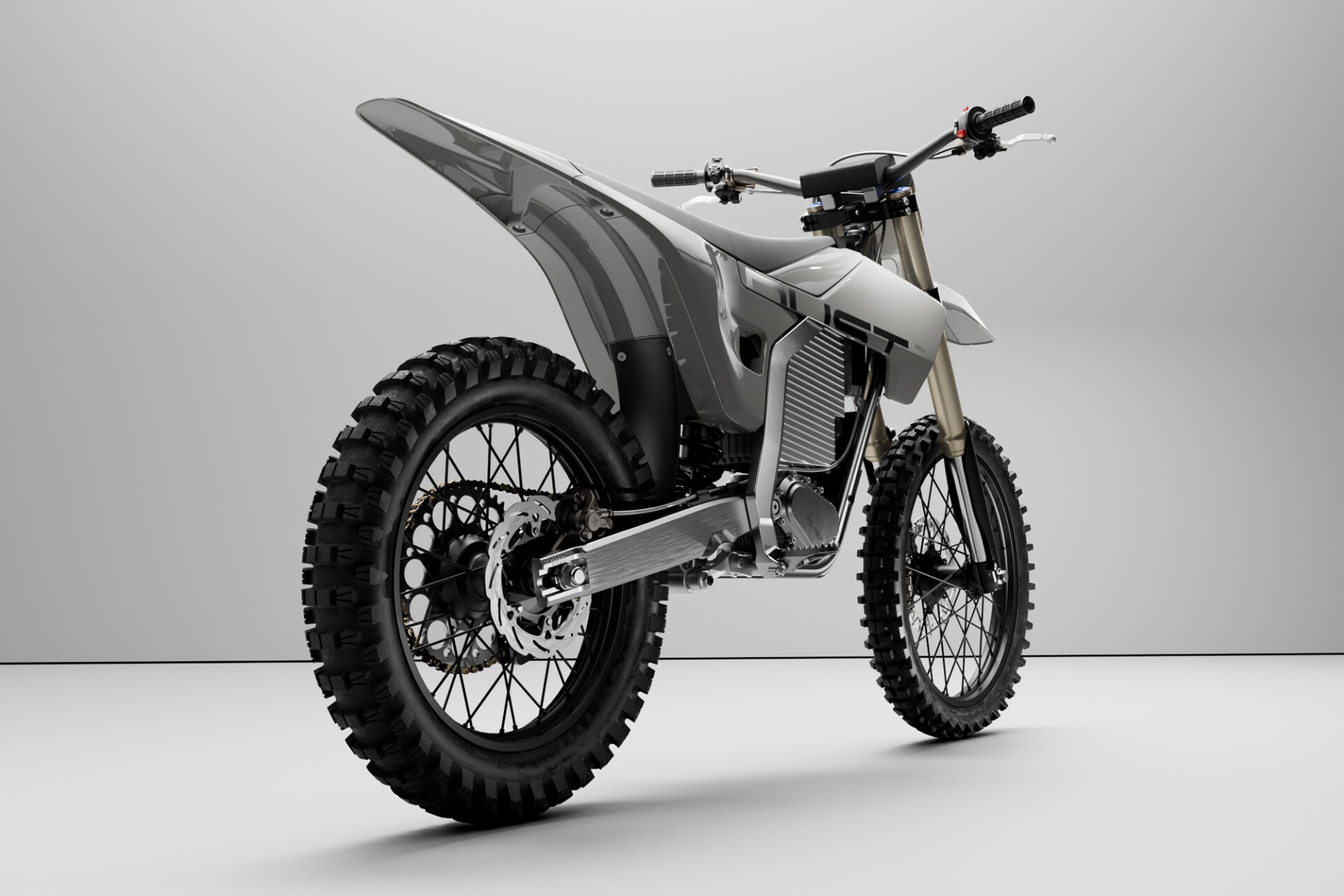 This 485-lb-ft torque dirt bike is electric, American, and lots of fun
