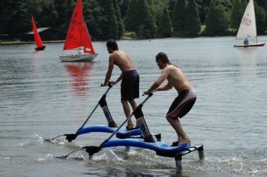 Human powered hydrofoil
