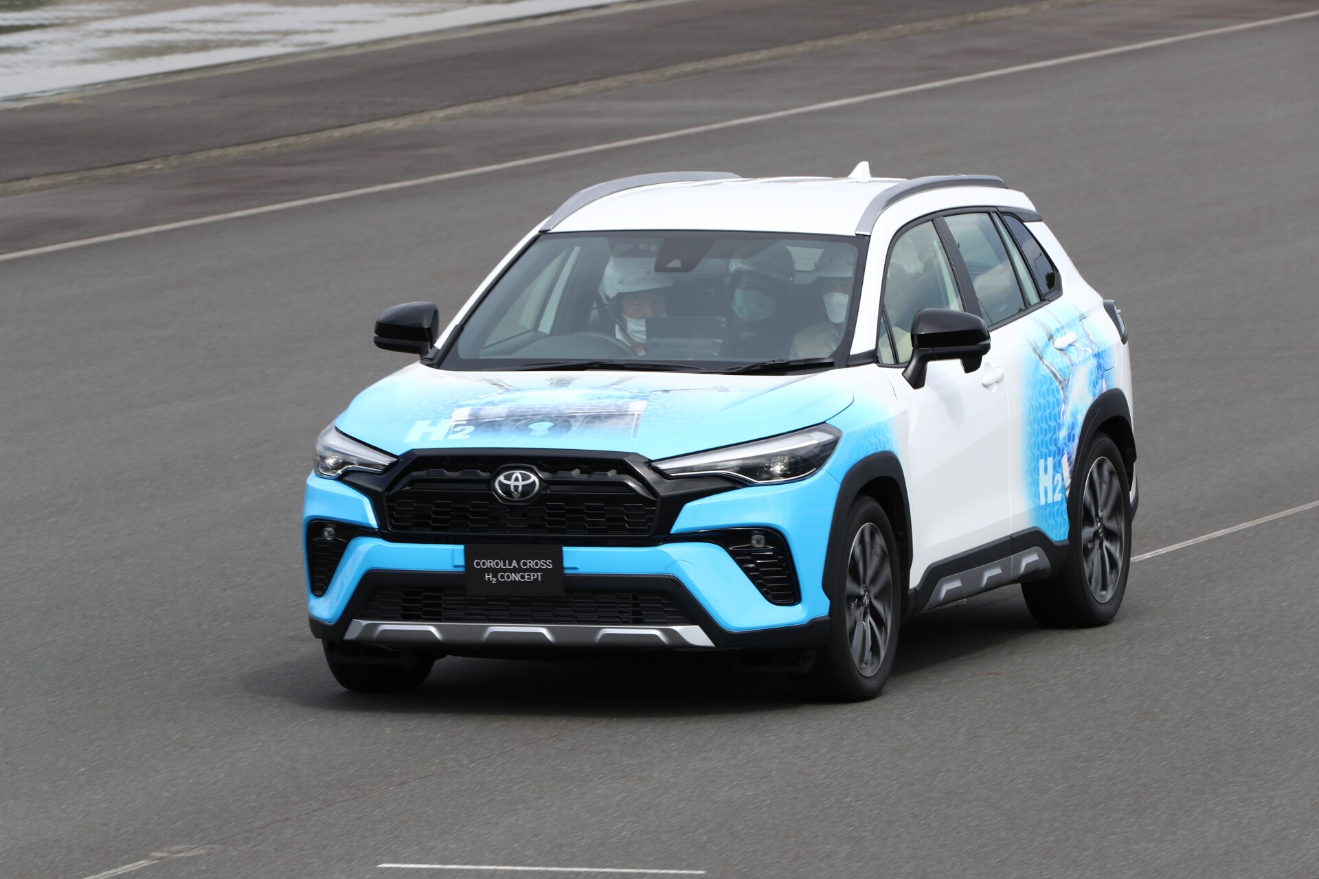 Toyota takes its hydrogen-burning race engine to the street