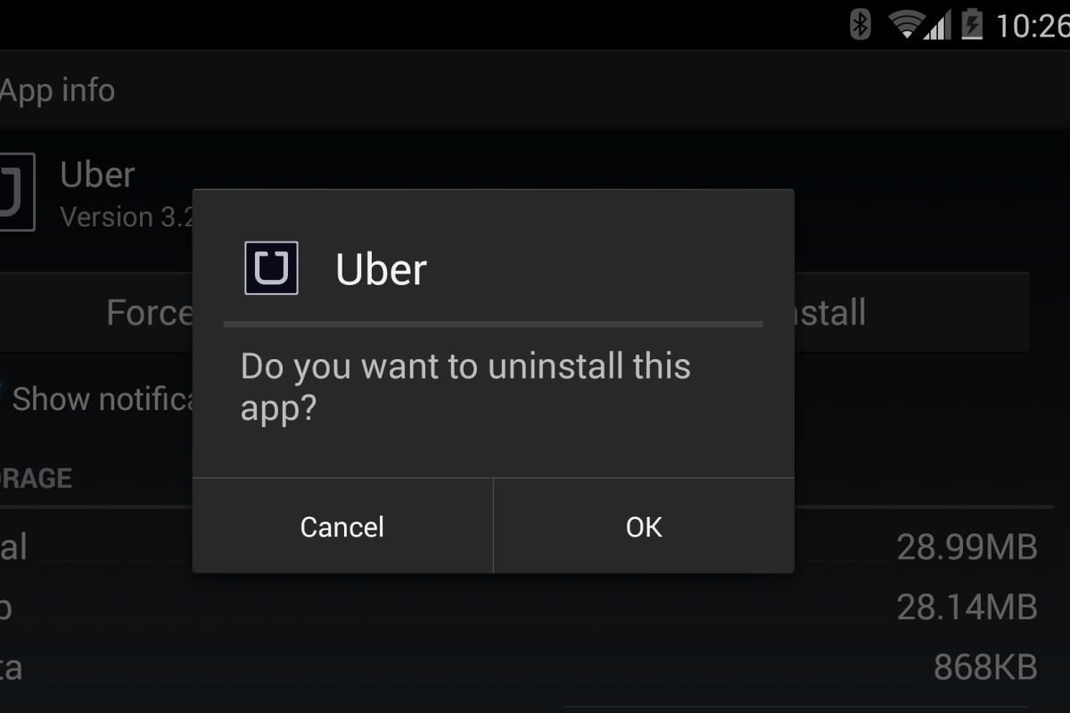 Uber's Android app caught reporting data back without permission