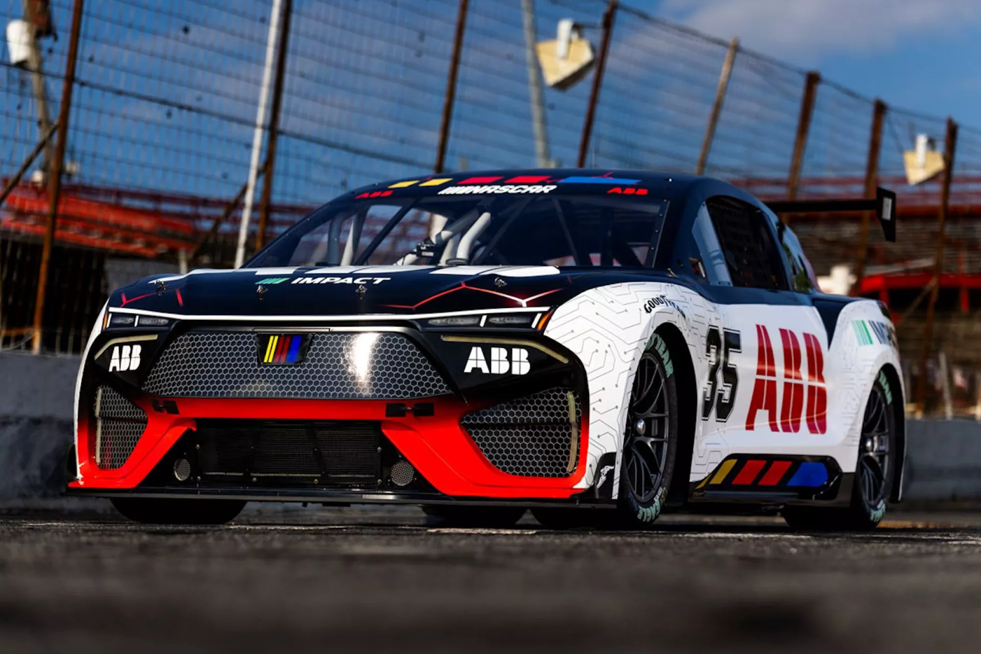 NASCAR stuffs 1,340 horsepower of electric motors into prototype racer