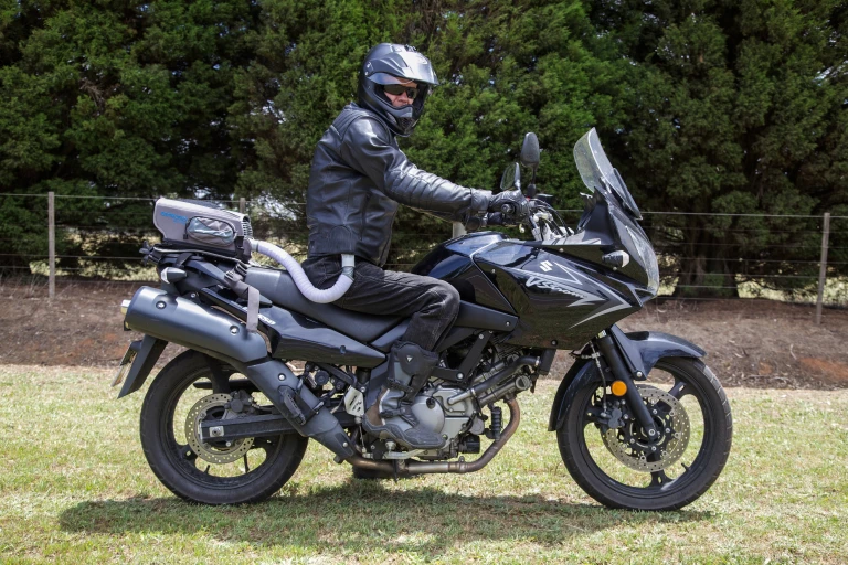 Review: EntroSys BikeAir motorcycle A/C system