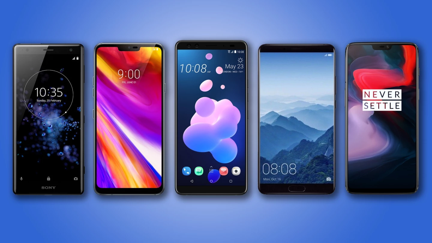 Comparing 5 of the best iPhone/Galaxy smartphone alternatives
