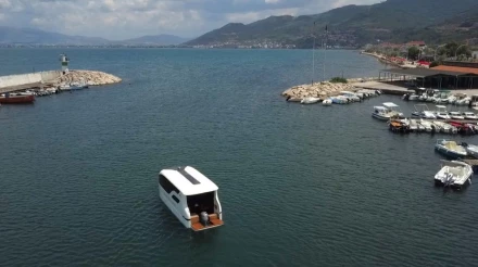 SealVans amphibious caravans are equally at home on land or water