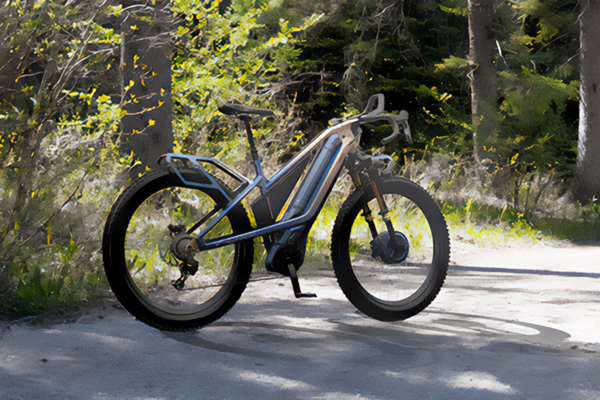 Yamaha presents ebikes with 2WD and ... power steering?