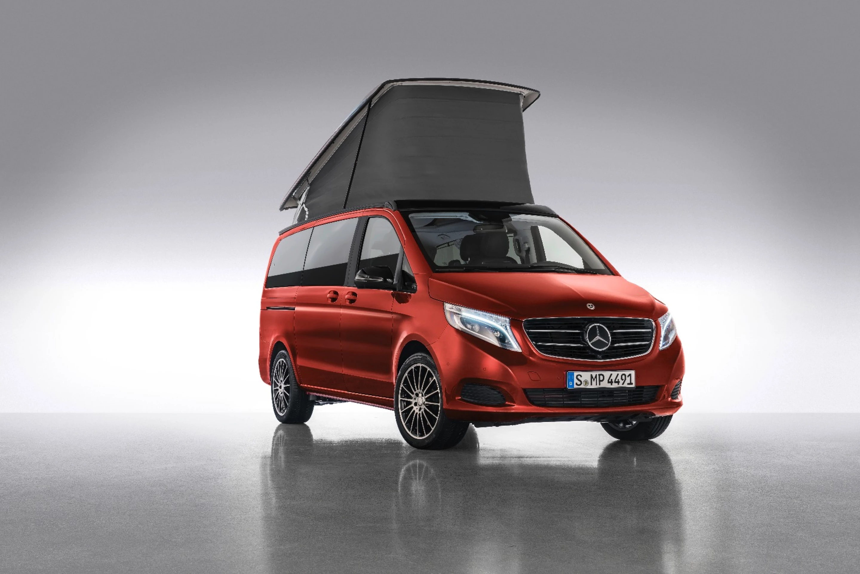 Mercedes adds some red-hot sizzle to its newest camper van
