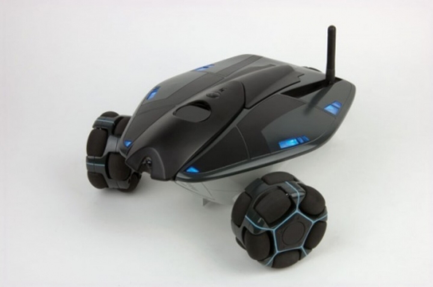 WowWee's Rovio: 3-wheeled, Wi-Fi enabled robotic home surveillance