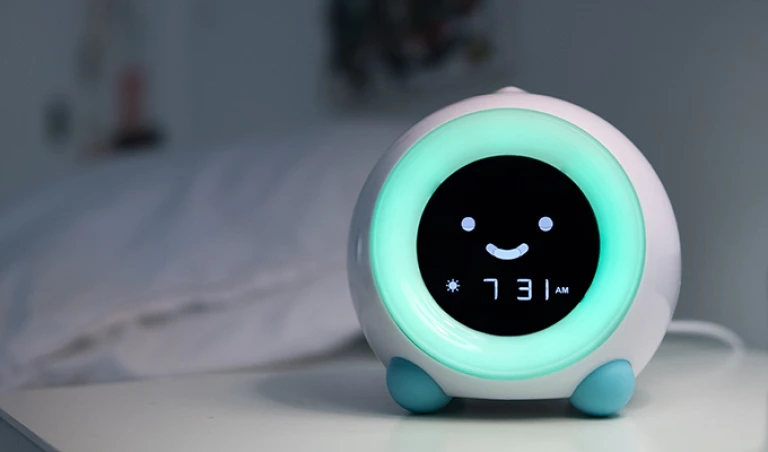 Mella alarm clock trains kids to stay in bed