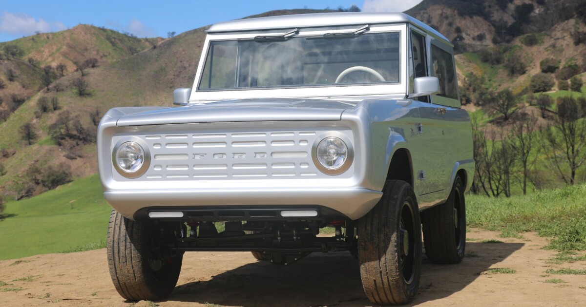 Zero Labs building a limited run of electric classic Ford Broncos