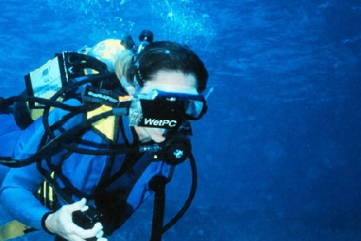 Wet PC underwater computing