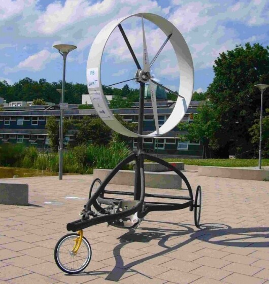 The remarkable first race for wind-powered vehicles