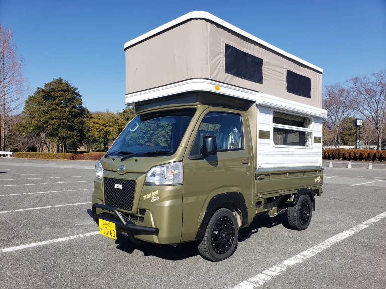 Mystic shrink-rays the rugged camper truck into Active Gear micro-RV