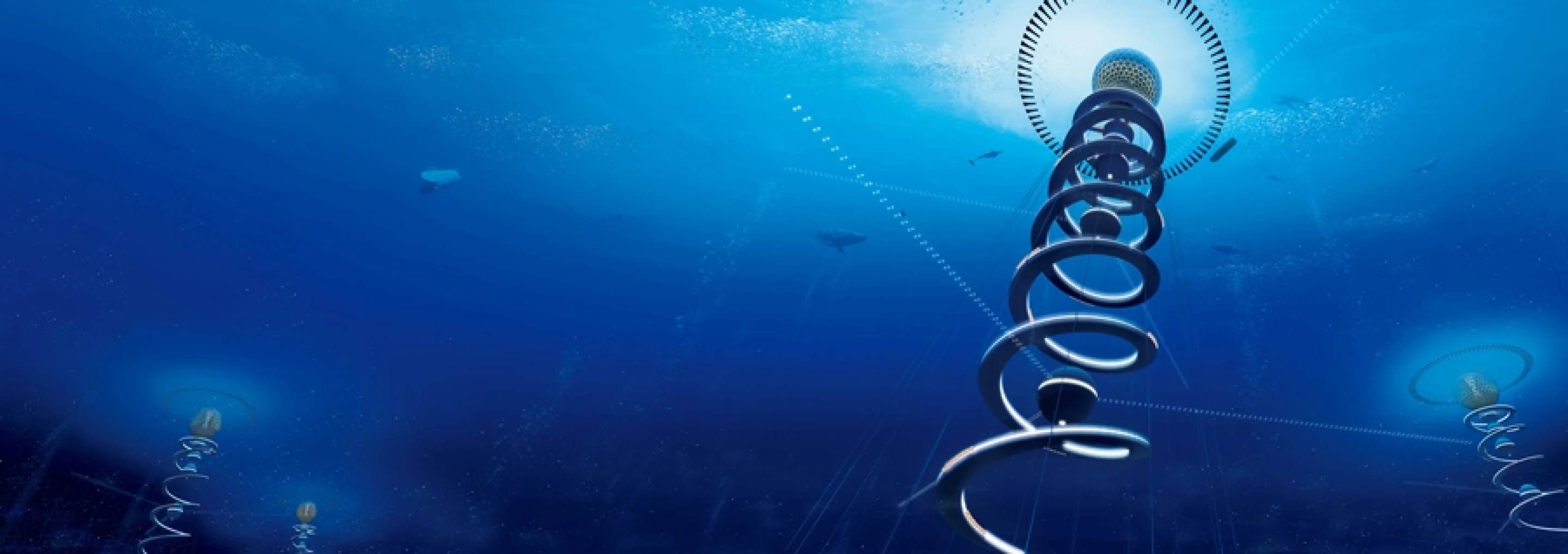 Ocean Spiral underwater city designed to harness deep sea potential