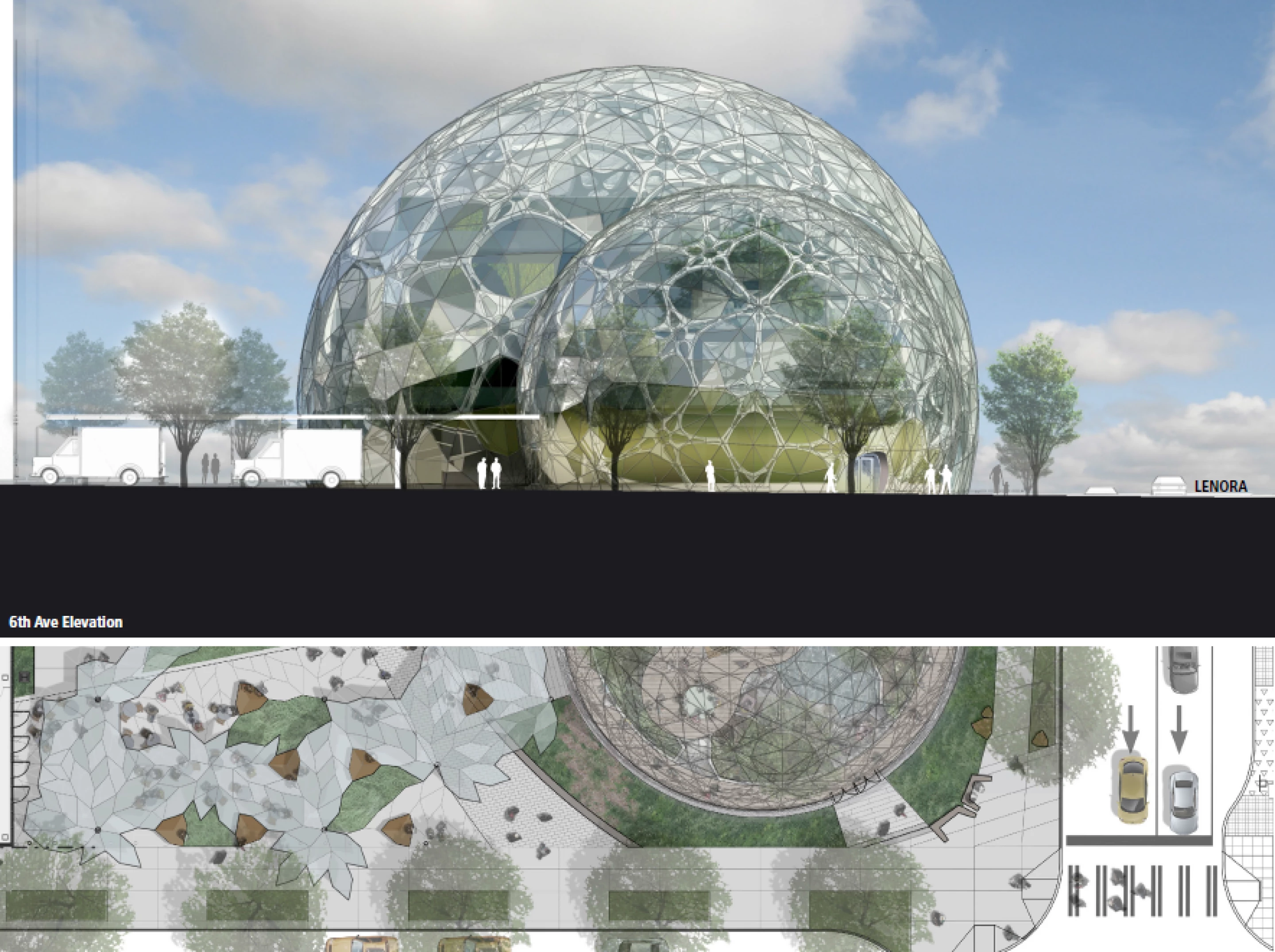 Amazon updates Seattle headquarters design