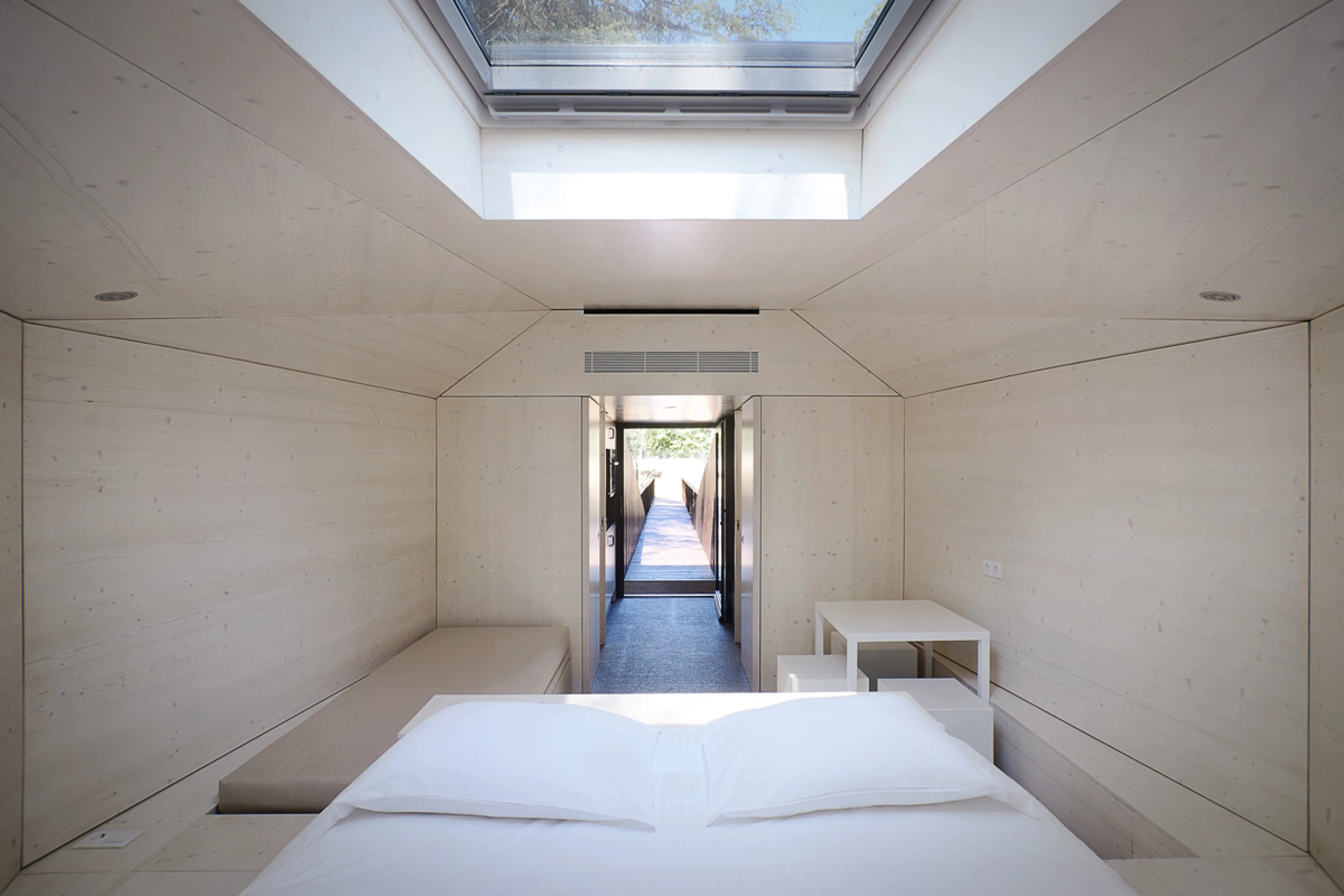 Sustainable 'Tree Snake Houses' completed in Portugal