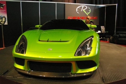 Revenge Verde supercar - not just green in color