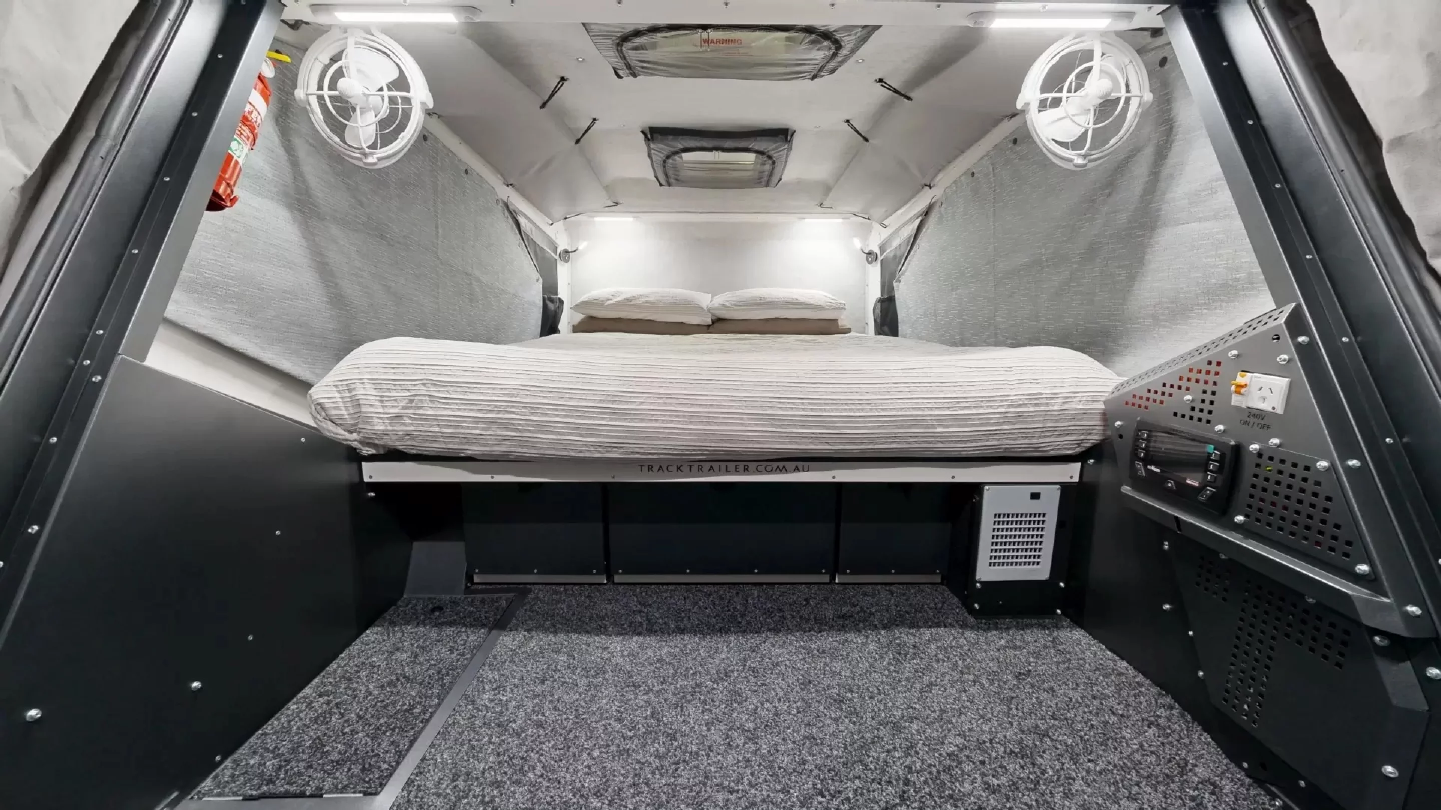 Track Tvan MK6 30-second off-road camping pod trailer