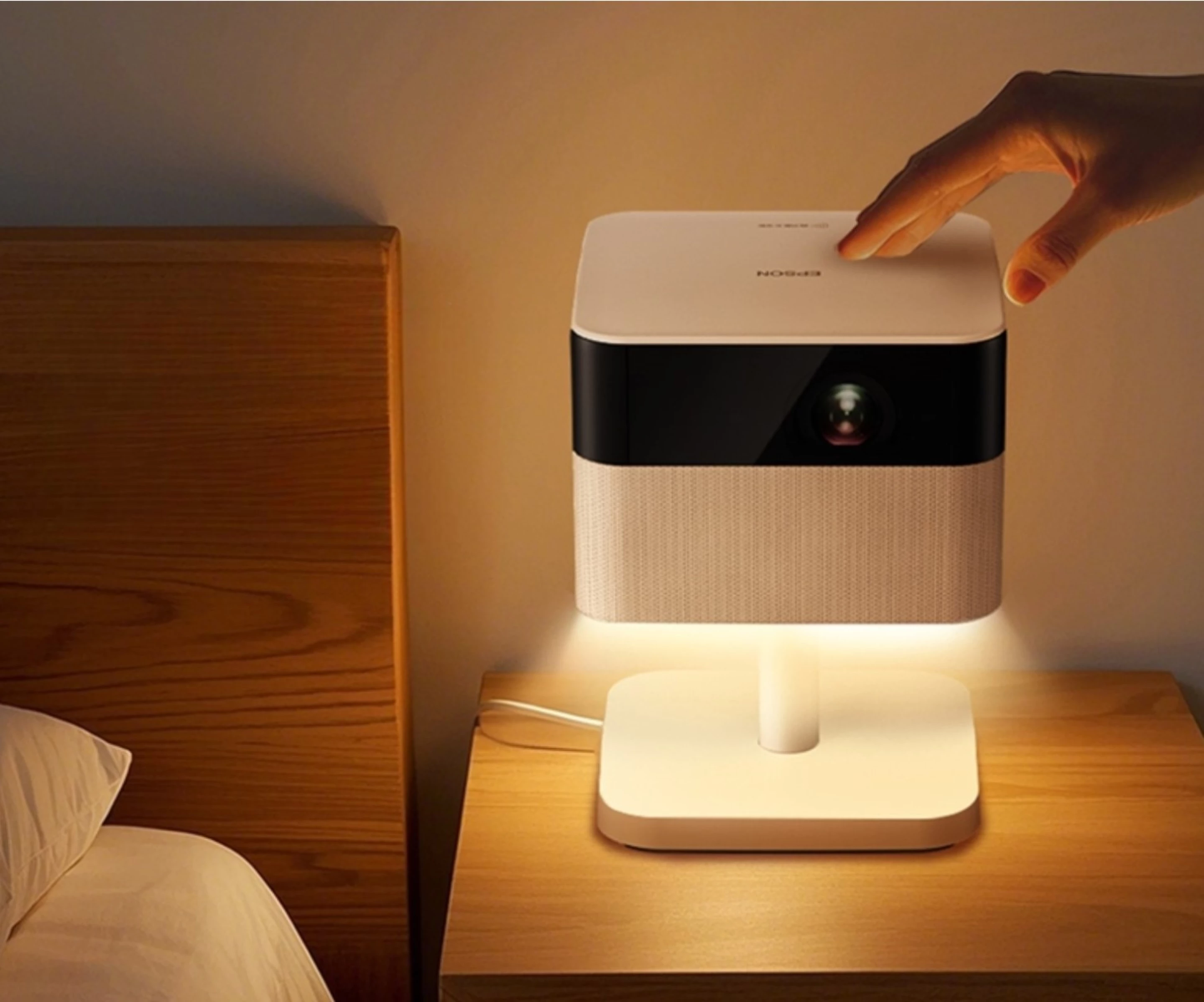 Epson unveils 4K projector with ambient lighting and smart features