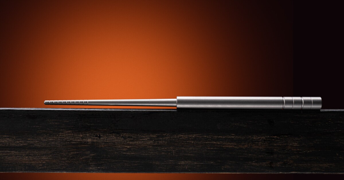 Titanium EDC tool transforms into chopsticks, straw, more