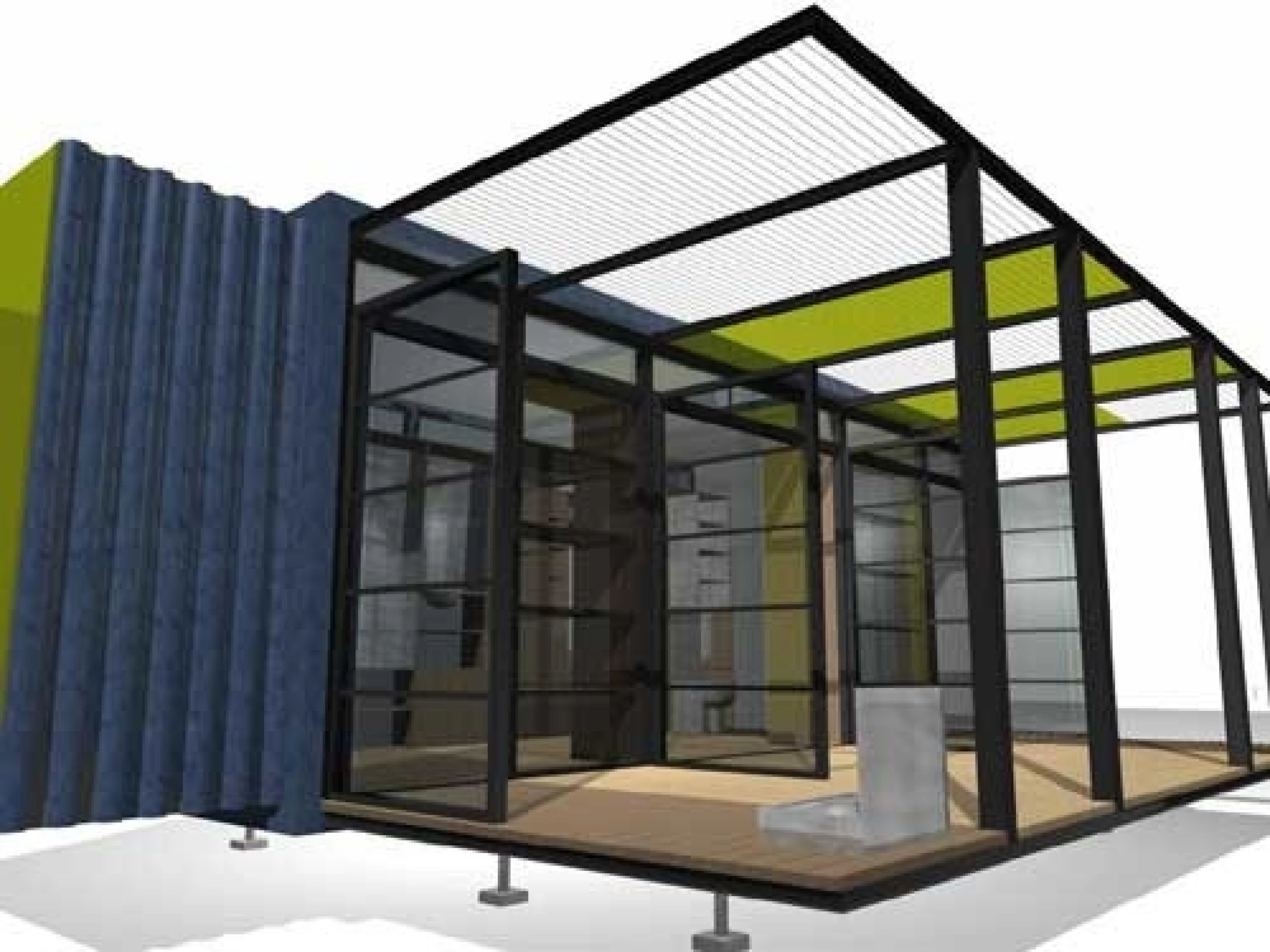 The US$55,000 Port-a-bach relocatable home (in a shipping container)