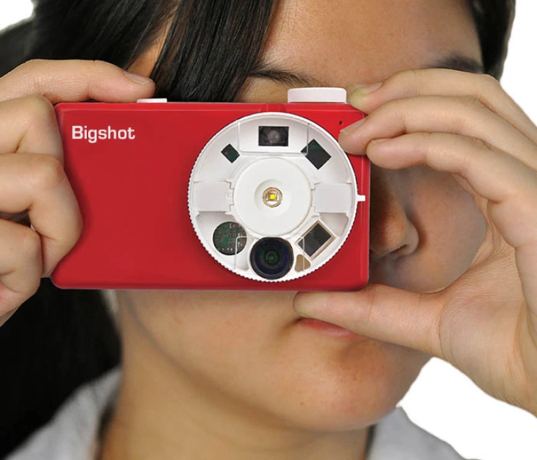 Build your own digital snapper with the Bigshot DIY camera kit