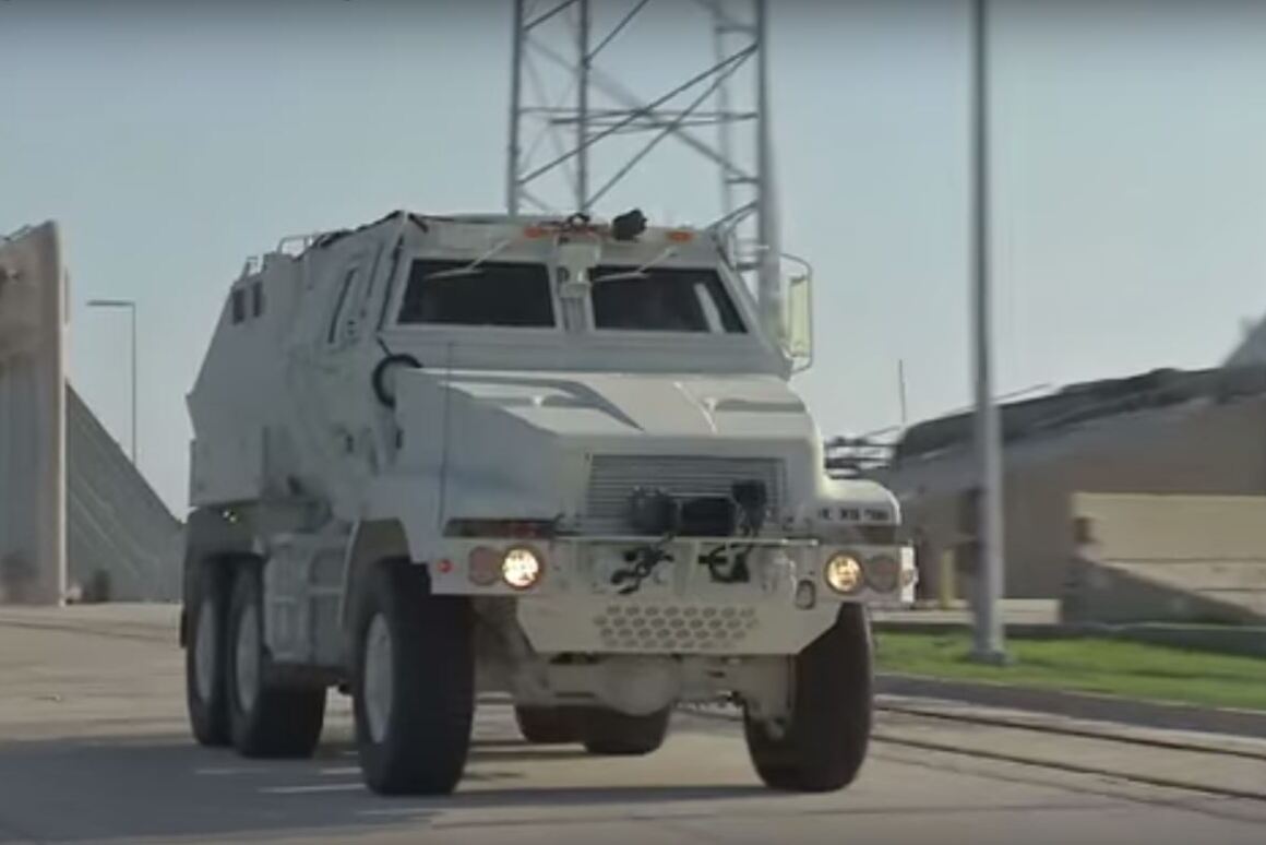 NASA testing MRAP armored vehicles for launch pad evacuations