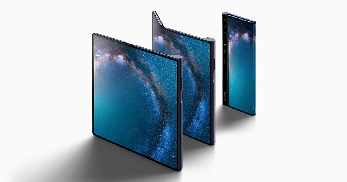 Huawei unveils the foldable Mate X phone, complete with 5G