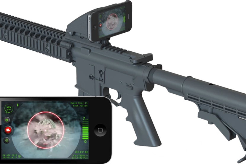 Inteliscope turns your iPhone into a tactical gun sight