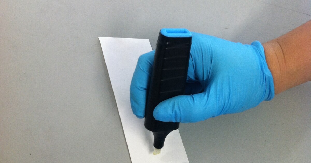 "Magic" marker helps investigators in hunt for fingerprints