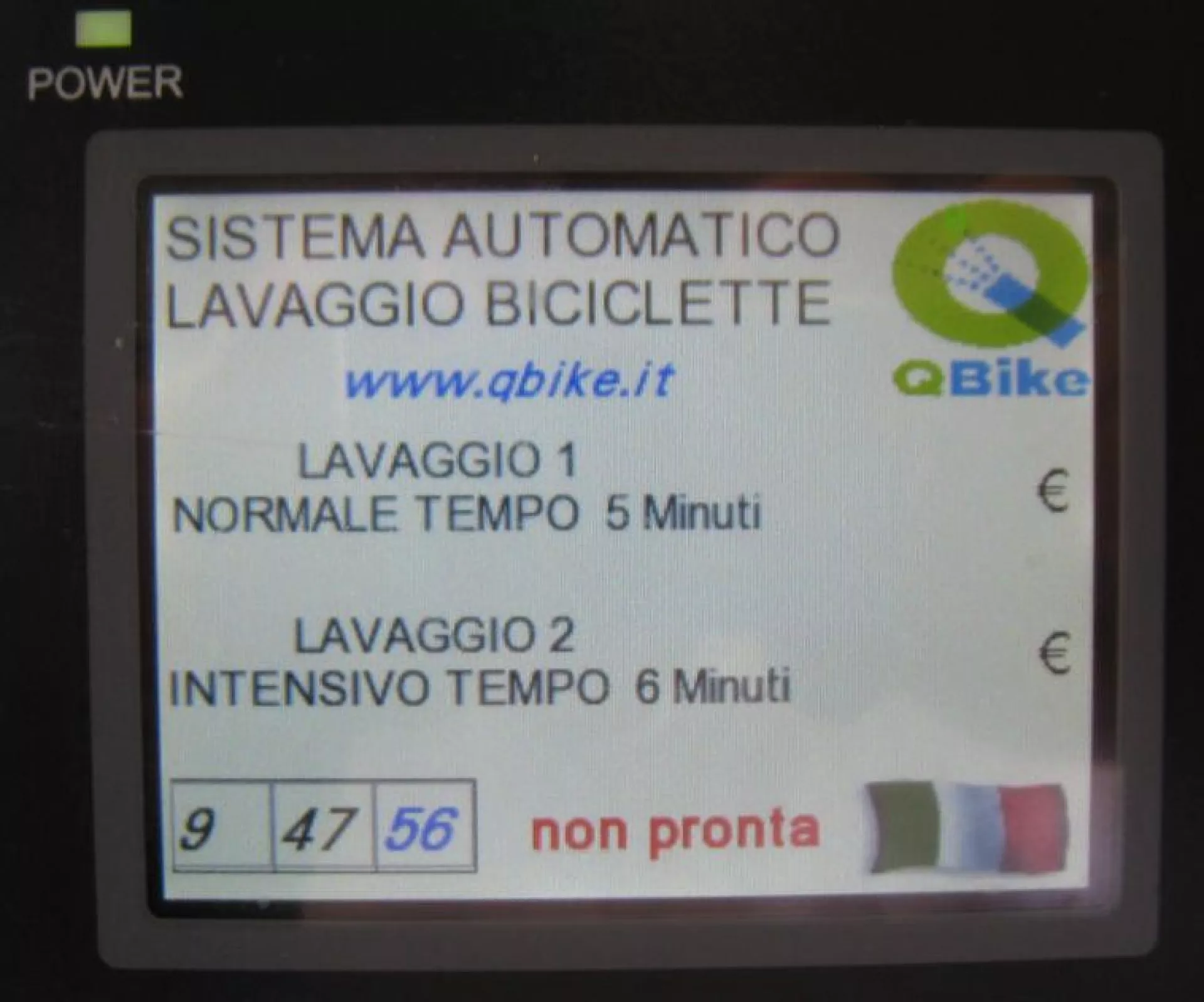 QBike cleans bikes quickly