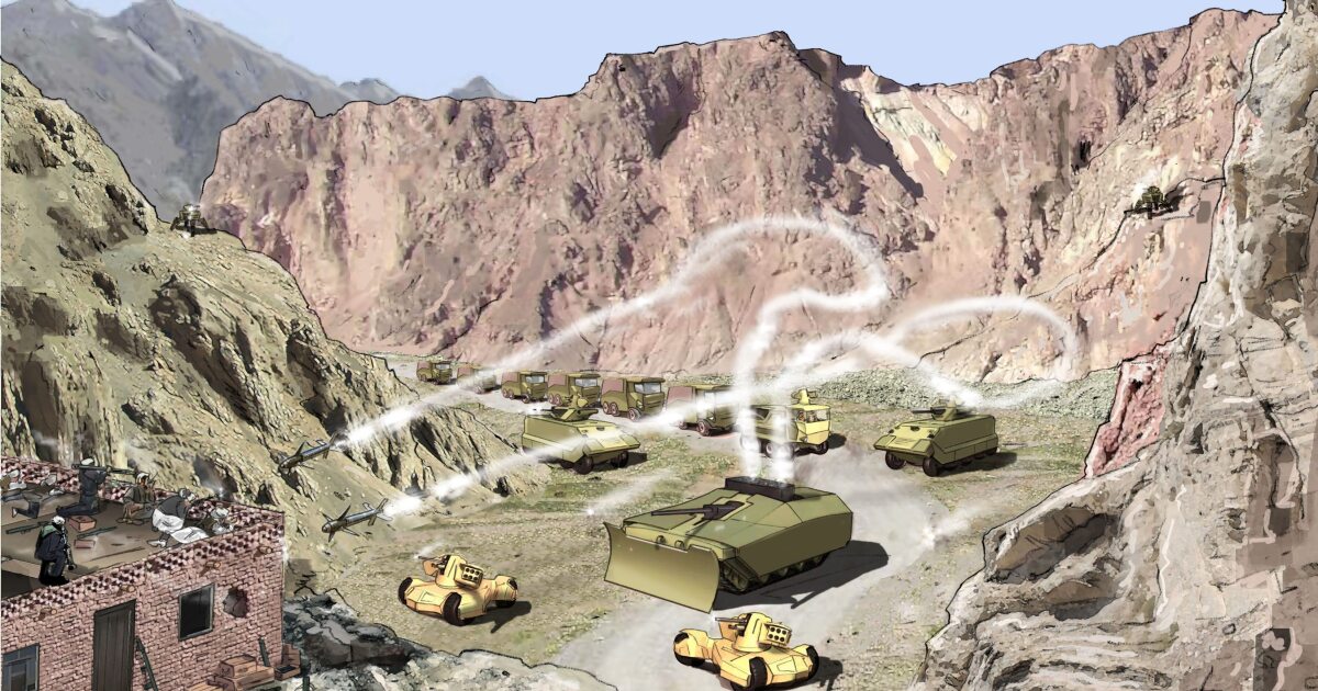 Sweating stealth vehicle among BAE Systems future battlefield concepts