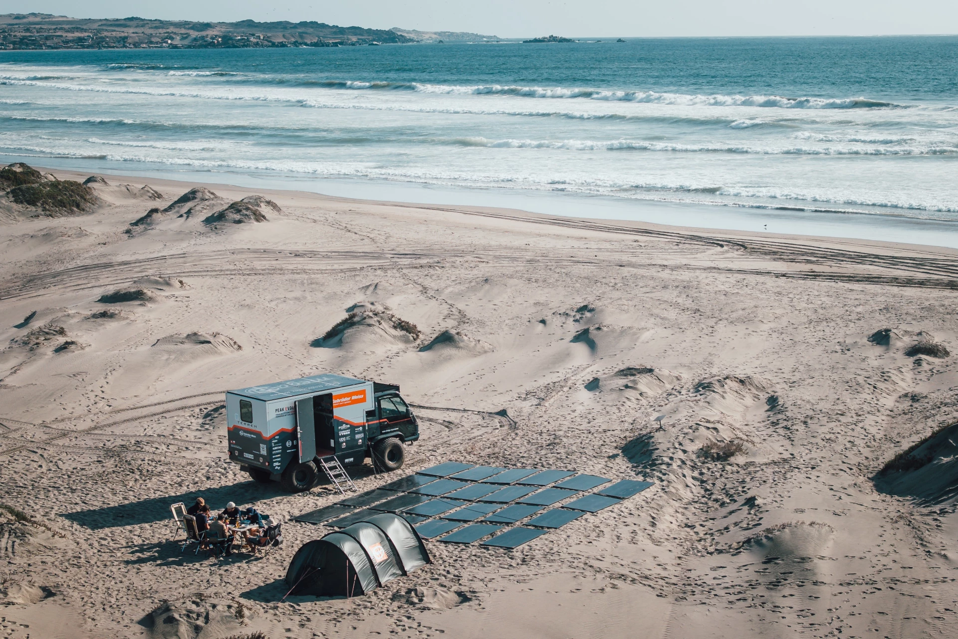Beastly solar-electric multipurpose truck sets world altitude record